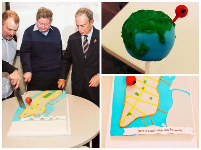 Bloomberg schneidet den Google NYC-Kartenkuchen