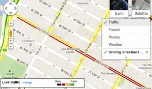 Google mapeia dados de tráfego pior, desde que a Apple caiu do Google?