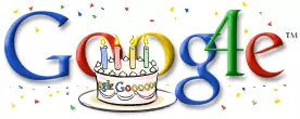 Logo Ulang Tahun ke-7 Google