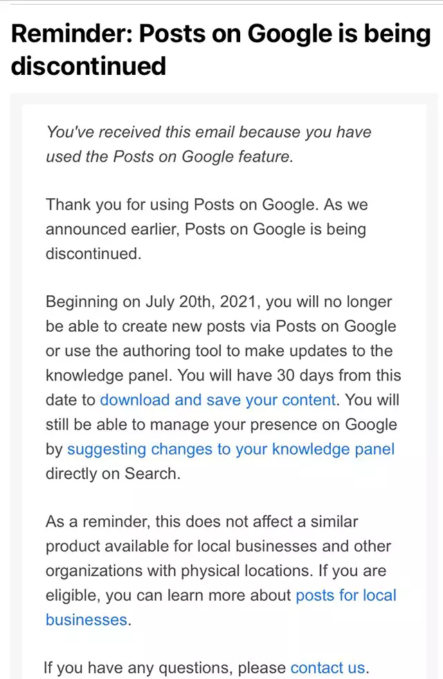 Posting Google untuk Panel Pengetahuan Terverifikasi Away 20 Juli 2021 114_3