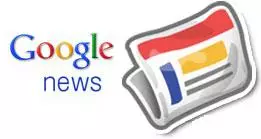 Logo berita Google.