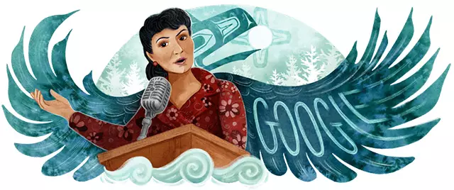 Elizabeth Peratrovich Google Gavran Doodle