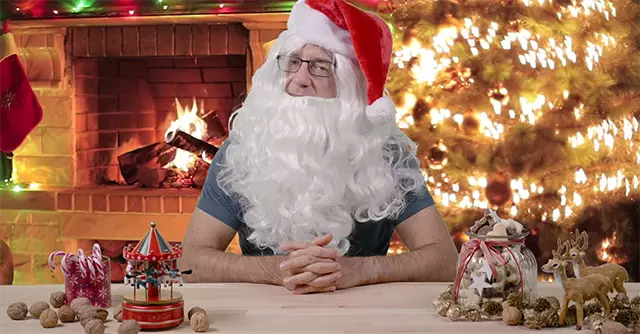 John Mueller Santa.