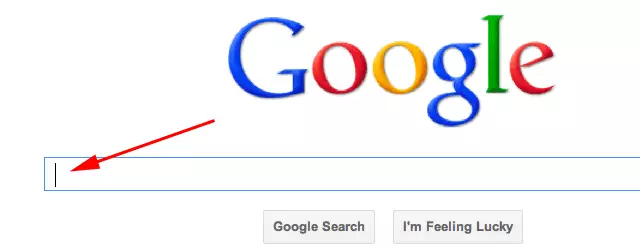 Bug do foco do cursor do Google