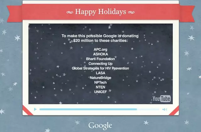 Vacances Google 2010 20 millions de dollars