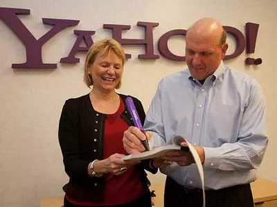 Yahoo-inkomsten zijn de schuld van Microsoft Search Partnership