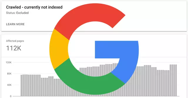 Merangkak - kini tidak diindeks mungkin tanda isu kualiti Google