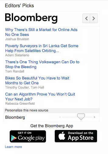 Appikoner i Google News Editor Picks går live 19917_2