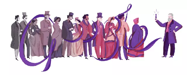 Sir William Henry Perkin Google Logo