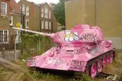 Roze tank