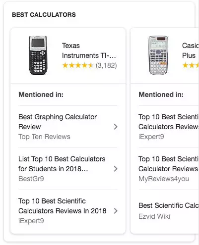 Google Bandingkan Kotak Carousel dalam pencarian 22019_2