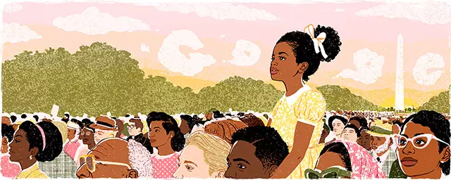 Martin Luther King Jr. Lá 2018 Google