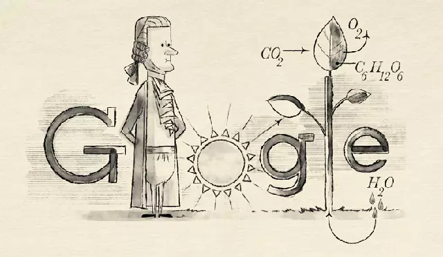 Google Jan Ingenhousz's