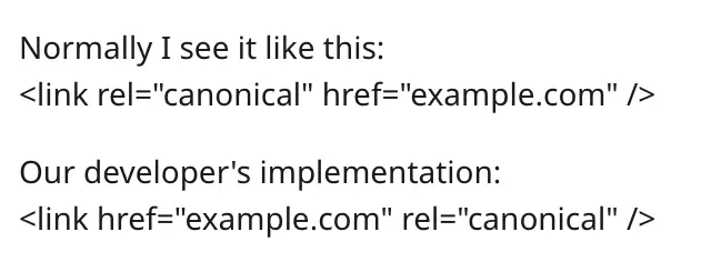 Rel屬性的位置對Google無關緊要 23517_2