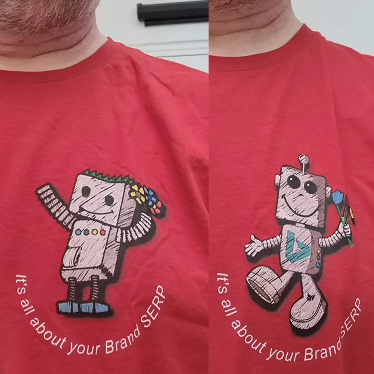 Bingbot & Googlebot Brand Serp Shirts