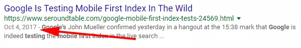 Google Search ရလဒ်များတွင်မှားယွင်းသောရက်စွဲများသည် site အရည်အသွေးပြ issue နာမဟုတ်ပါ 25840_2