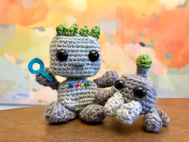 Crochet GoogleBot & Mascot Spider