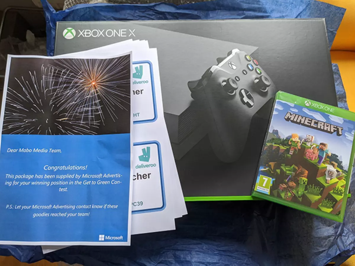 Microsoft โฆษณา Xbox Prize