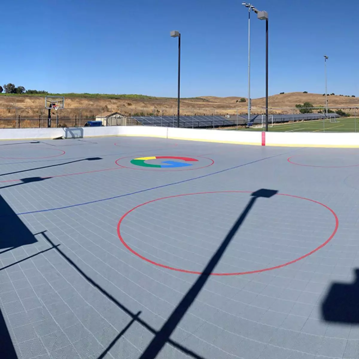 New Google Basketball Sport Court