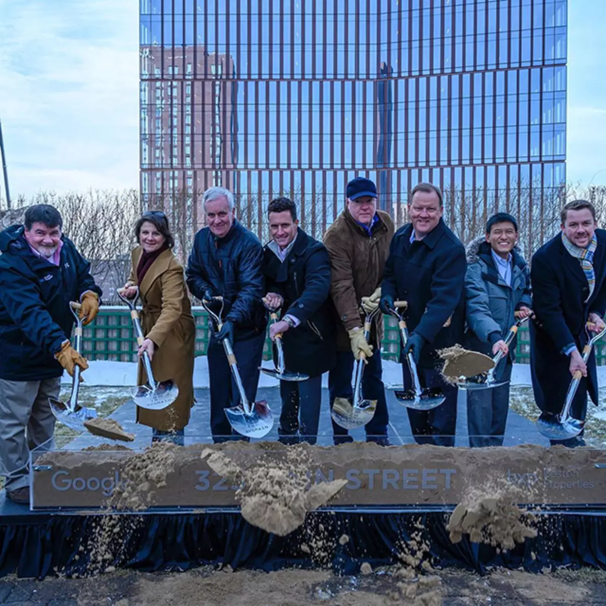 Google Kendall Square Ground Breaking - Boston