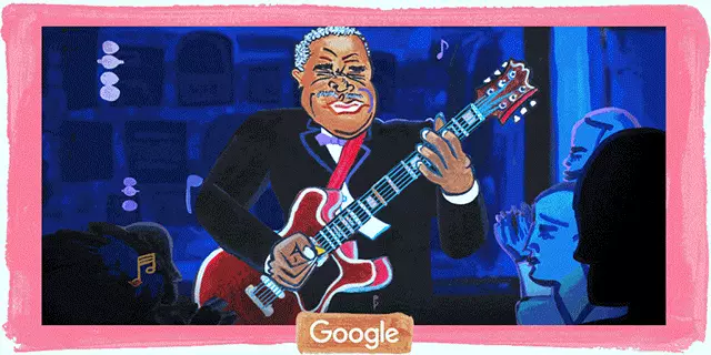 B.B. King - král Blues - dostane Google Doodle 2667_1