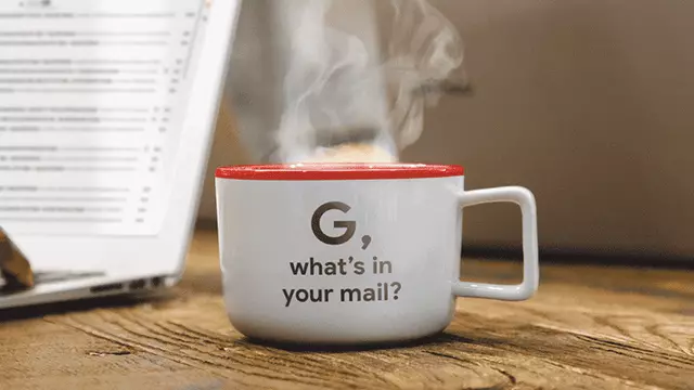 Copo quente do gmail.