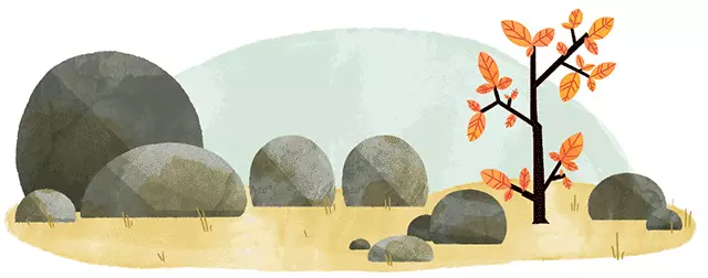 Google Kugwa Autumnal Equinox Doodle