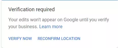 Google My Business Reconfirm Location vs Verify Now 27128_2