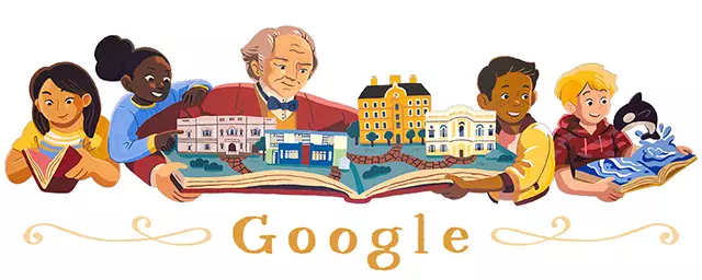 Джордж Peabody Благодійник Google Logo