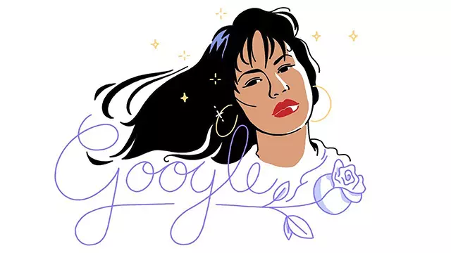 Selena Quintanilla Google logotip