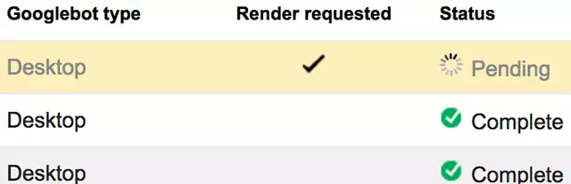 Čas, da Fetch & Render kaže na možne težave Google plazenje? 28024_2