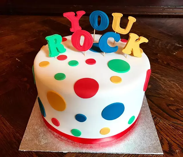 Google - You Rock Cake