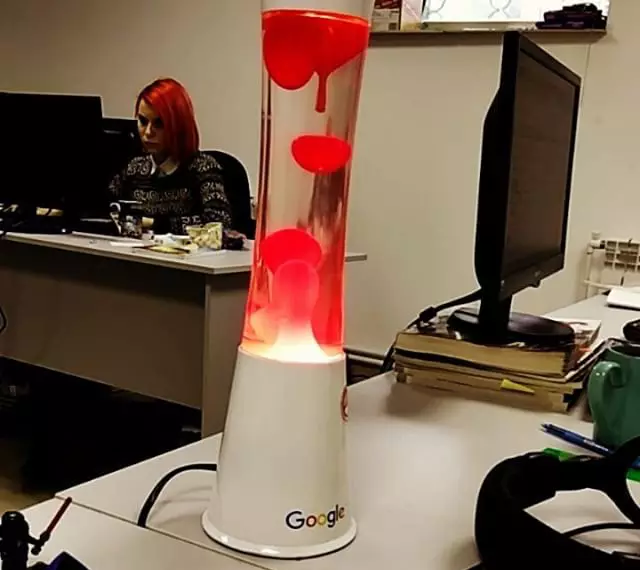 Google Lava ნათურები