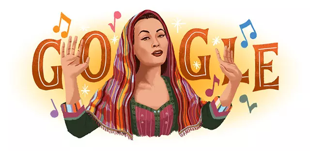 Google Dooodle ប្រារព្ធពិធីអបអររបស់ YMA Sumac