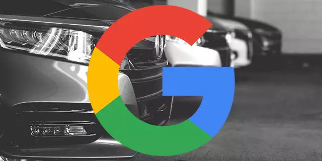 Google Testovanie lokálnych výpisov automobilov z obchodných zastúpení