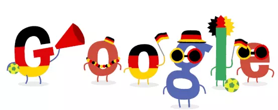 Doodles della Coppa del Mondo di Google Doodles