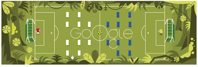 Doodles della Coppa del Mondo di Google Doodles