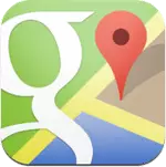 Google Карталар iPhone Icon үчүн