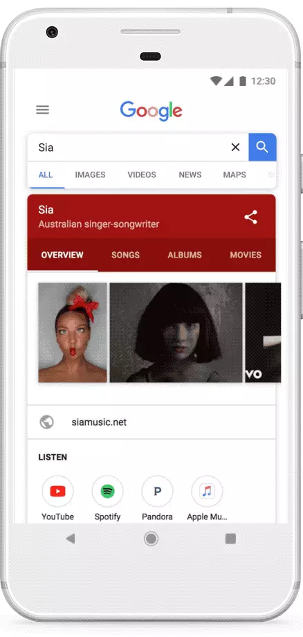 Google tillåter någon musiker med en kunskapspanel att använda Google-inlägg 3117_2