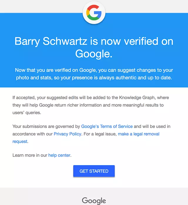 Google Knowledge Panel Verification 3118_7