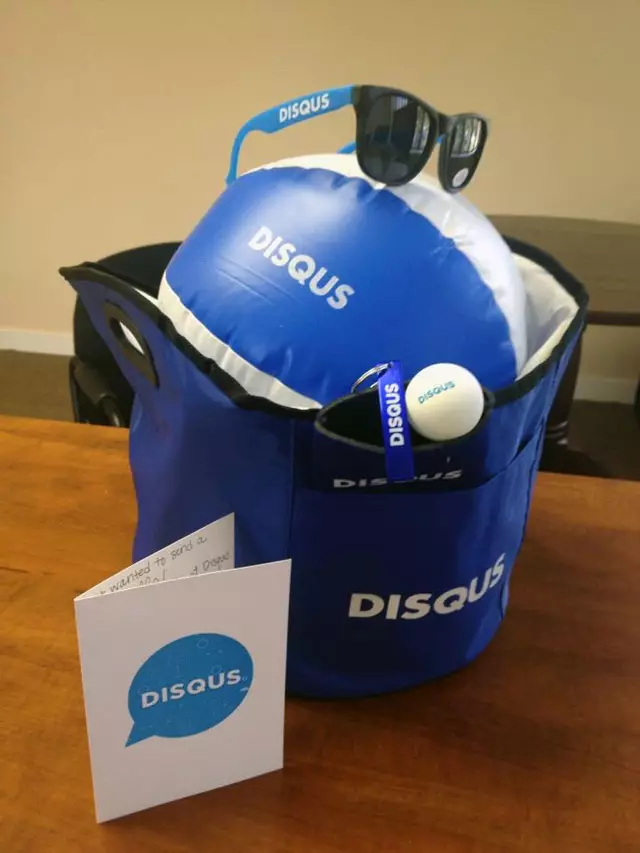 Disqus Summer Swag