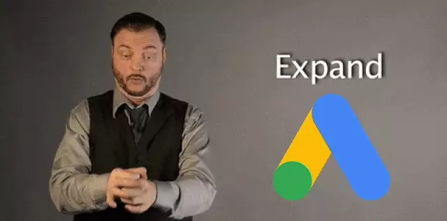 A frase de Google Ads Match expande a un modificador de xogo amplo