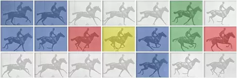 Eadweard J. Muybridge Google logotip