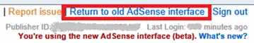 AdSense: Återgå till det gamla interce