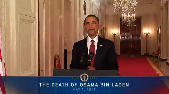 Osama bin Laden dood - aangekondigd door president Obama