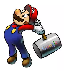 Google Hammer Mario Version