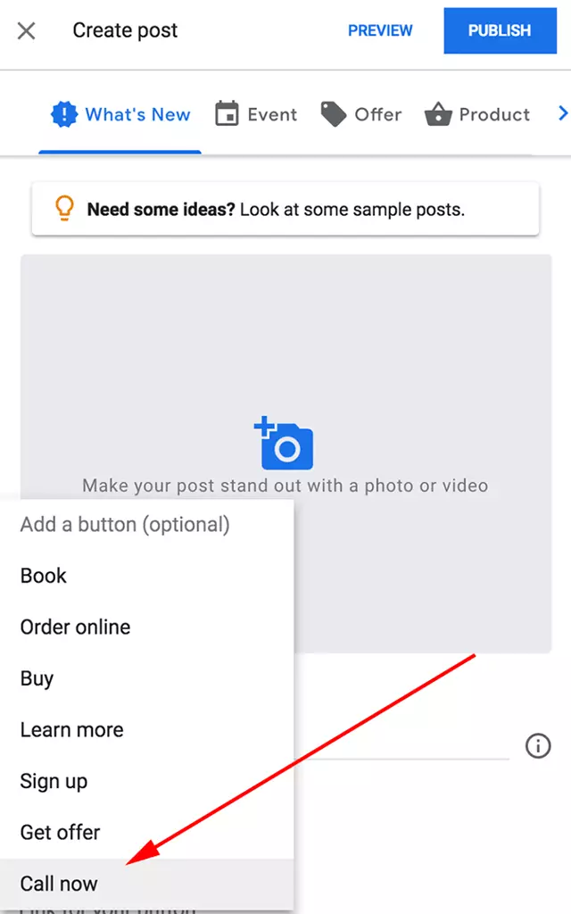 ગૂગલ પોસ્ટ્સ હવે કૉલ બટન વિકલ્પ ઉમેરે છે 3305_2