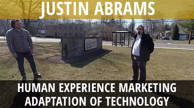 Episodio vlog # 119: Justin Abrams sull'esperienza umana Marketing e adattamento della tecnologia