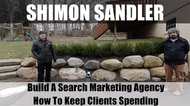 Vlog Episodio # 117: Sandler Shimon Building La tua ricerca Agenzia di marketing e mantenere le spese dei clienti