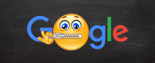 Google 의견 없음 지퍼가 없습니다